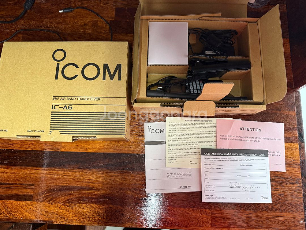 아이콤 IC-A6 항공용 무전기 | 중고나라 - 안심되는 중고거래
