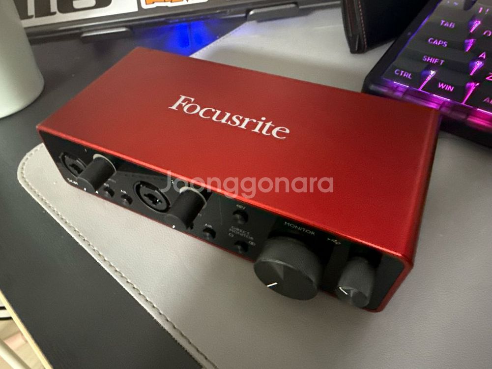 스칼렛 포커스라이트 2i2 3세대 | 중고나라 - 안심되는 중고거래