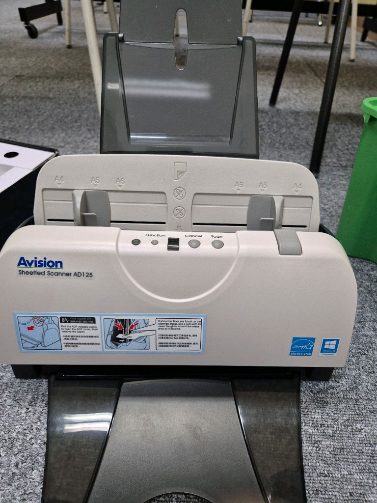 sheetfed scanner ad125