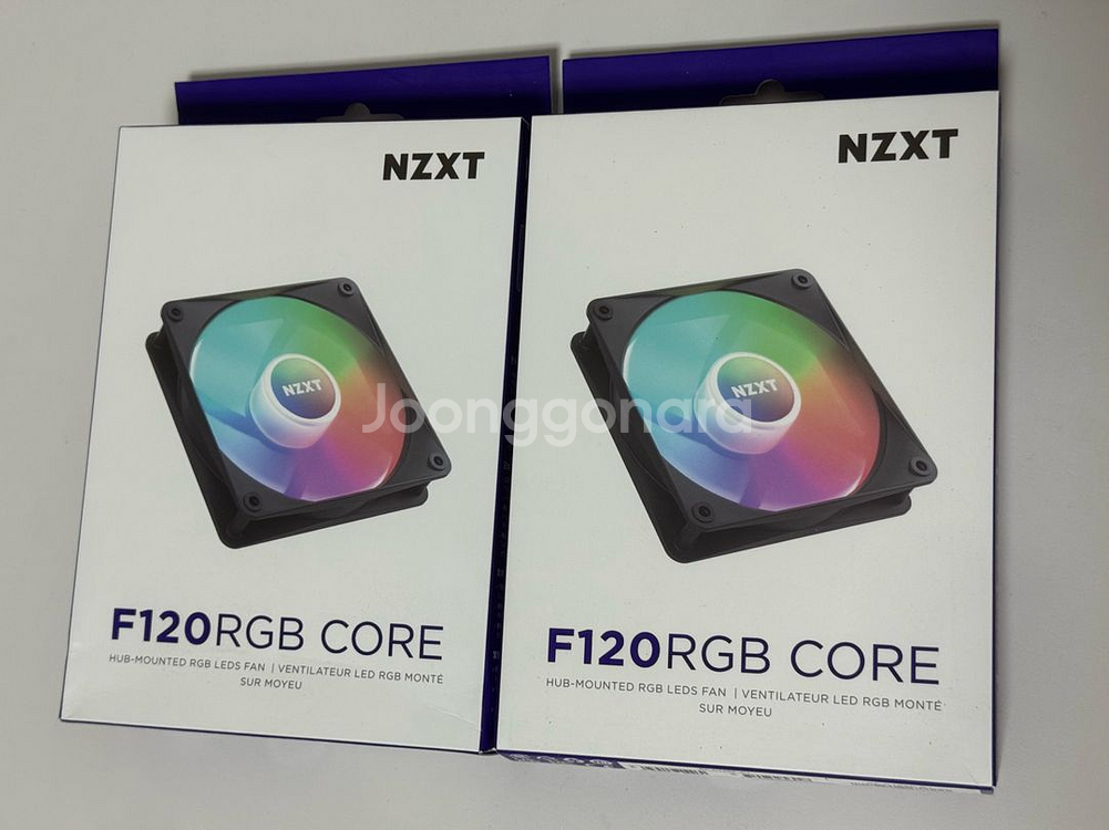 [미개봉]NZXT F120 RGB CORE 팬 2개 | 중고나라 - 안심되는 중고거래