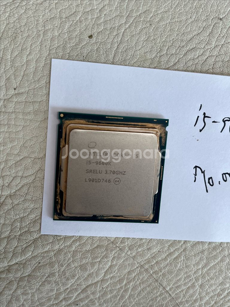 cpu i5-9600k | 중고나라 - 안심되는 중고거래