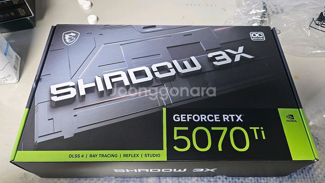 5070ti MSI shadow 3x 팝니다 | 중고나라 - 안심되는 중고거래