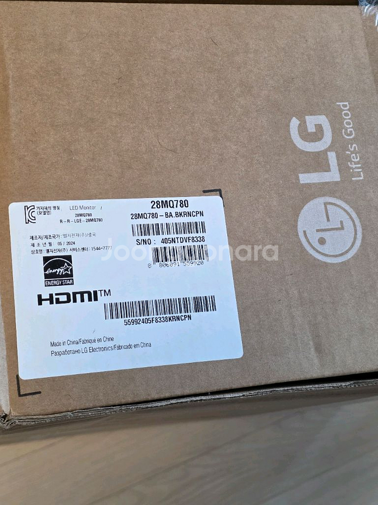 LG 듀얼업 모니터 28MQ780 미개봉 | 중고나라 - 안심되는 중고거래