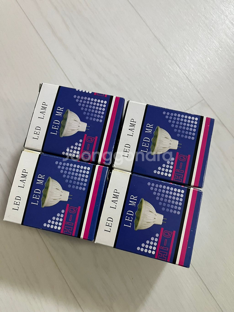LED MR 램프 4개 일괄 | 중고나라 - 안심되는 중고거래