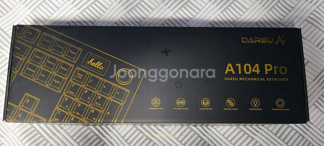 다얼유 a104 pro 스노우축 키보드 급처 | 중고나라 - 안심되는 중고거래