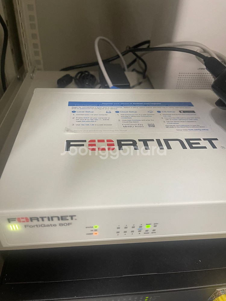 FORTINET Fortigate 80F | 중고나라 - 안심되는 중고거래