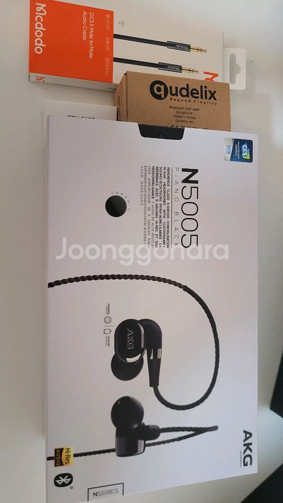 AKG n5005 이어폰 + 큐델릭스 5k 팝니다 | 중고나라 - 안심되는 중고거래
