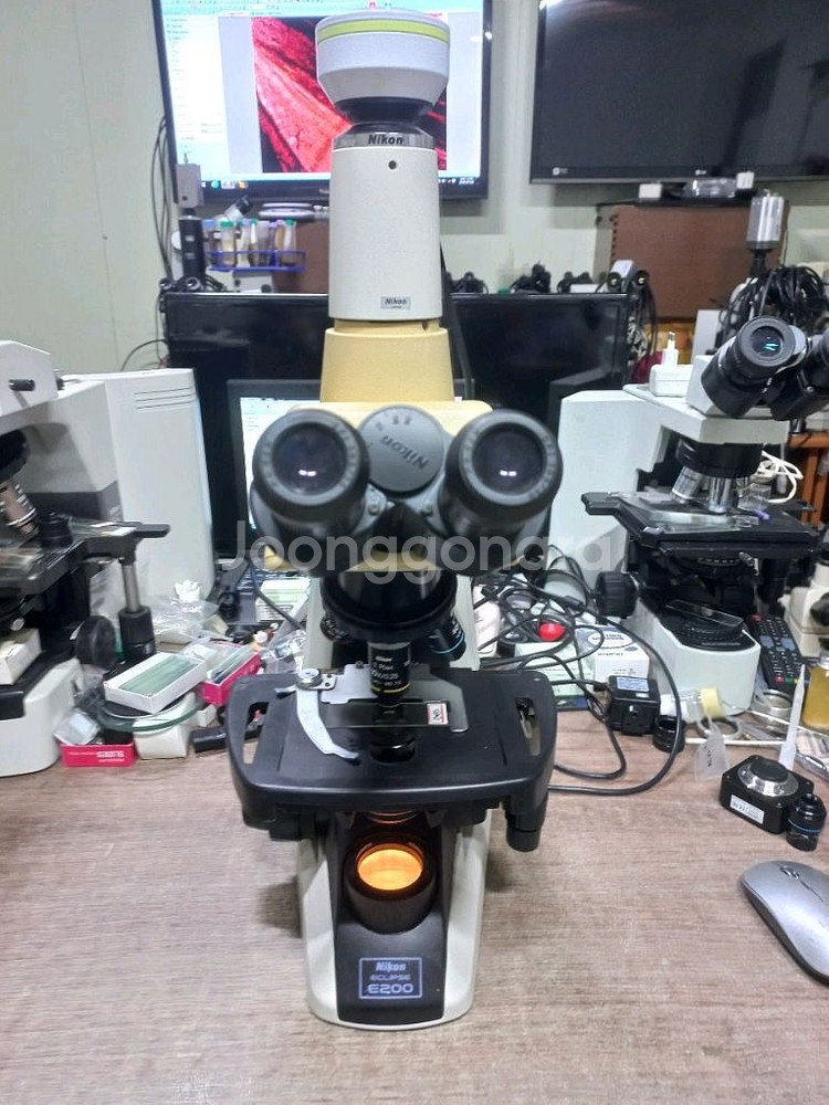 3안CCD생물현미경 NIKON ECLIPSE E200 | 중고나라 - 안심되는 중고거래