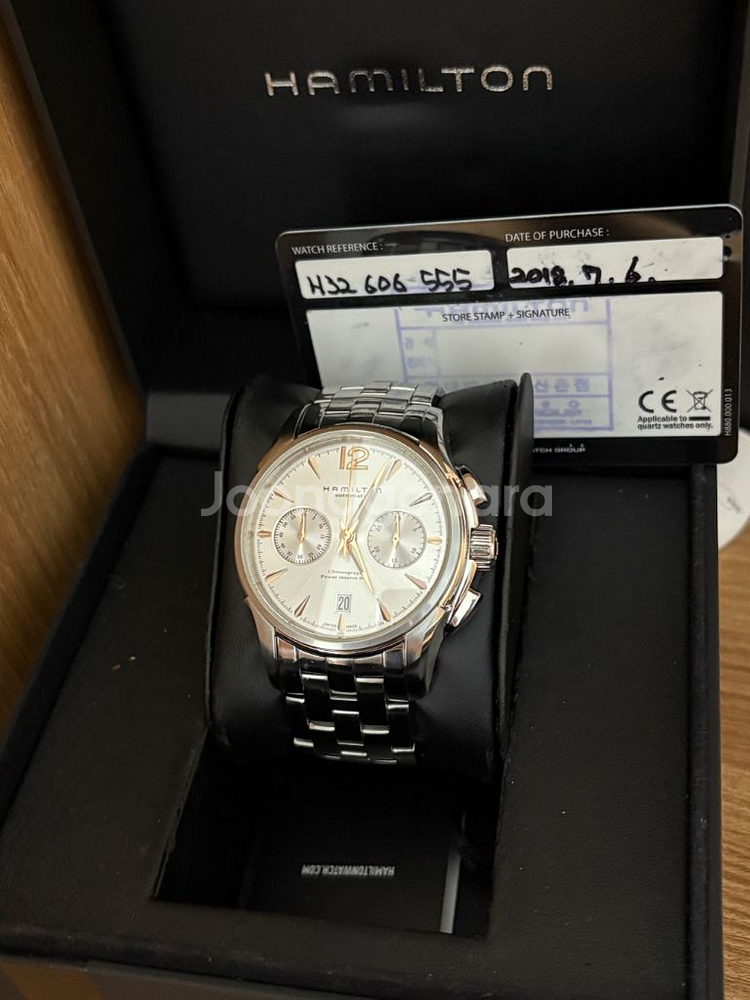 해밀턴 재즈마스터 크로노 오토 | 중고나라 - 안심되는 중고거래