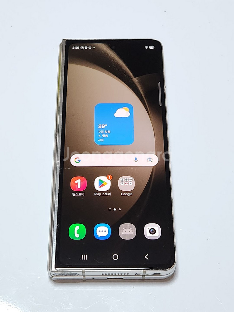갤럭시Z폴드5 512G 무잔상 크림 12909 | 중고나라 - 안심되는 중고거래