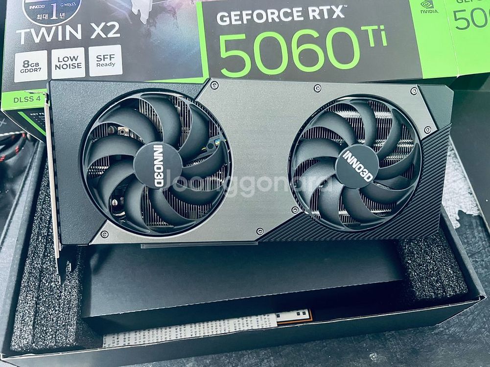INNO3D RTX 5060Ti Twin X2 8GB | 중고나라 - 안심되는 중고거래