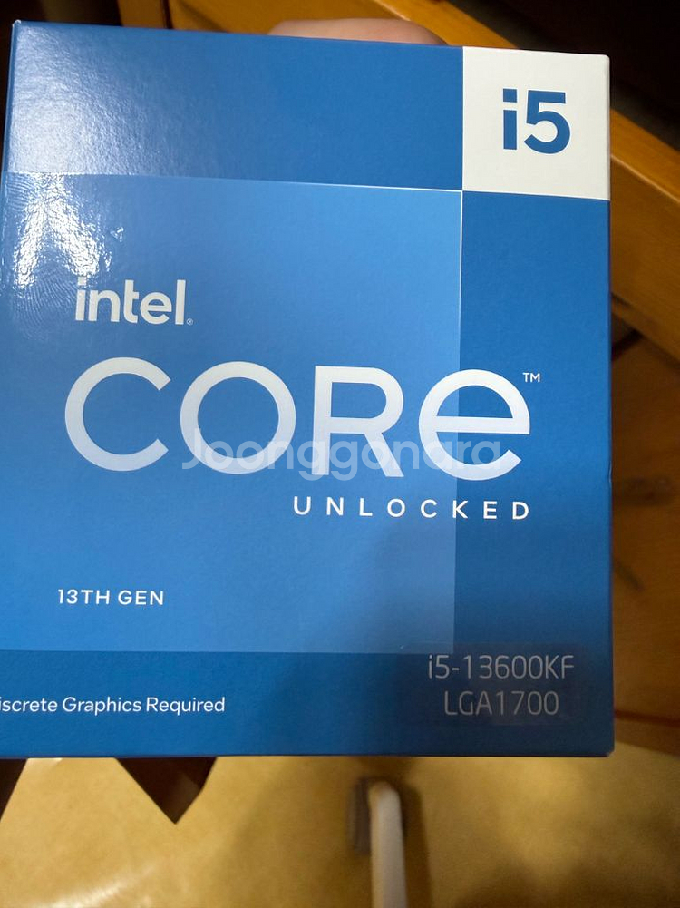 인텔 코어 i5-13600KF CPU | 중고나라 - 안심되는 중고거래