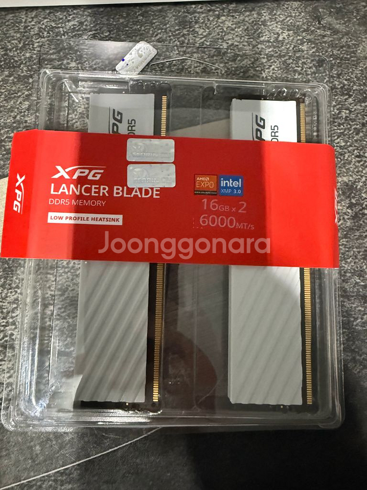 ADATA DDR5-6000 CL36 LANCER BLADE 화이트 패키지 서린 (32GB(16Gx2)) | 중고나라 ...