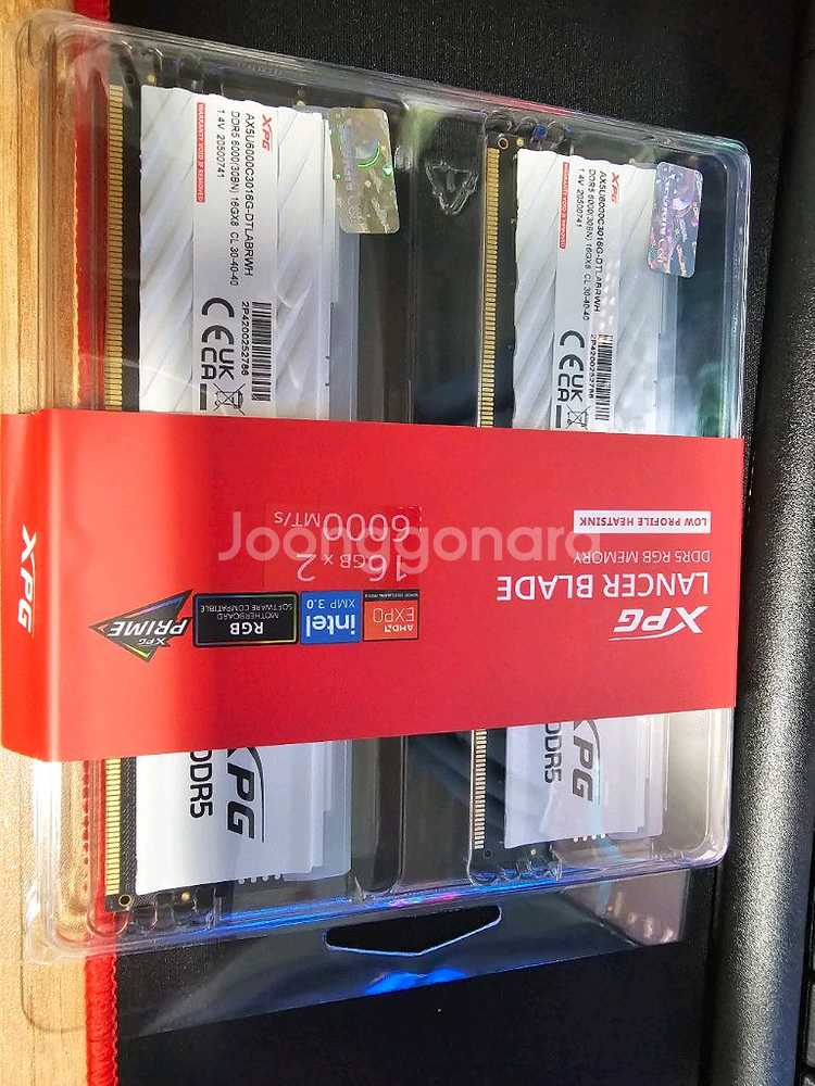 ADATA DDR5-6000 CL30 LANCER BLADE | 중고나라 - 안심되는 중고거래