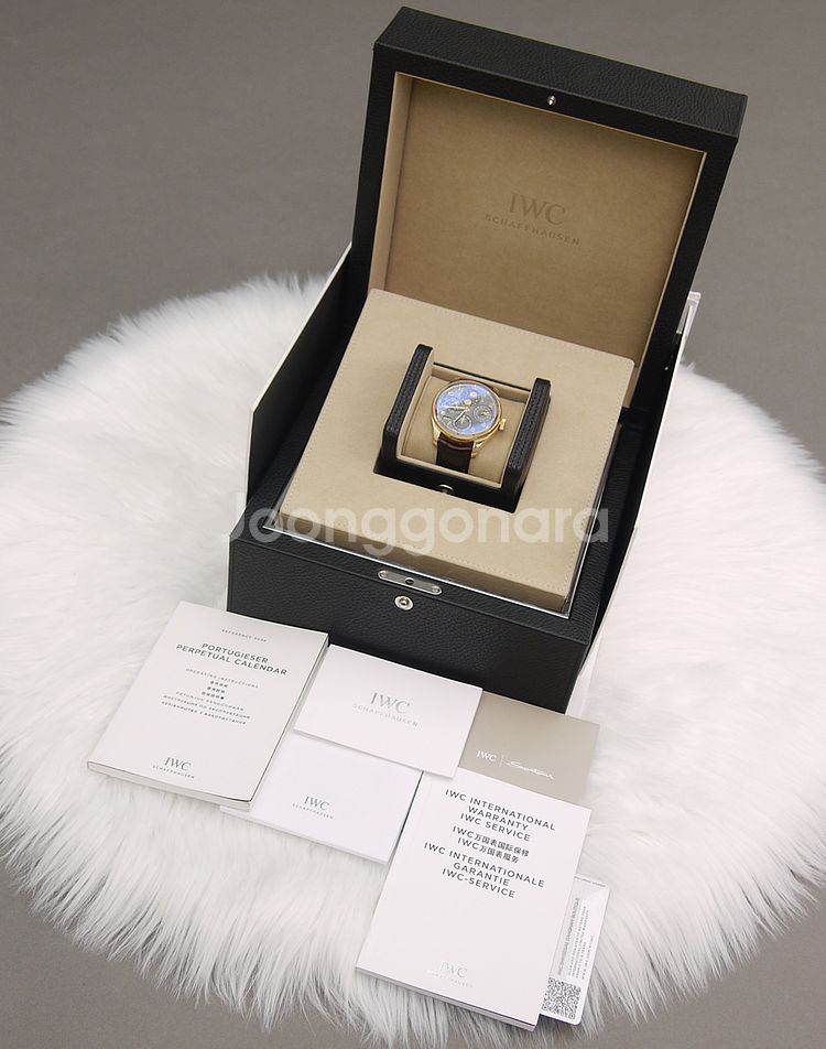 IWC 503404 포르투기저 퍼페추얼 캘린더 레드골드 PPC 더블 금통 오토매틱 44.2MM | 중고나라 - 안심되는 중고거래