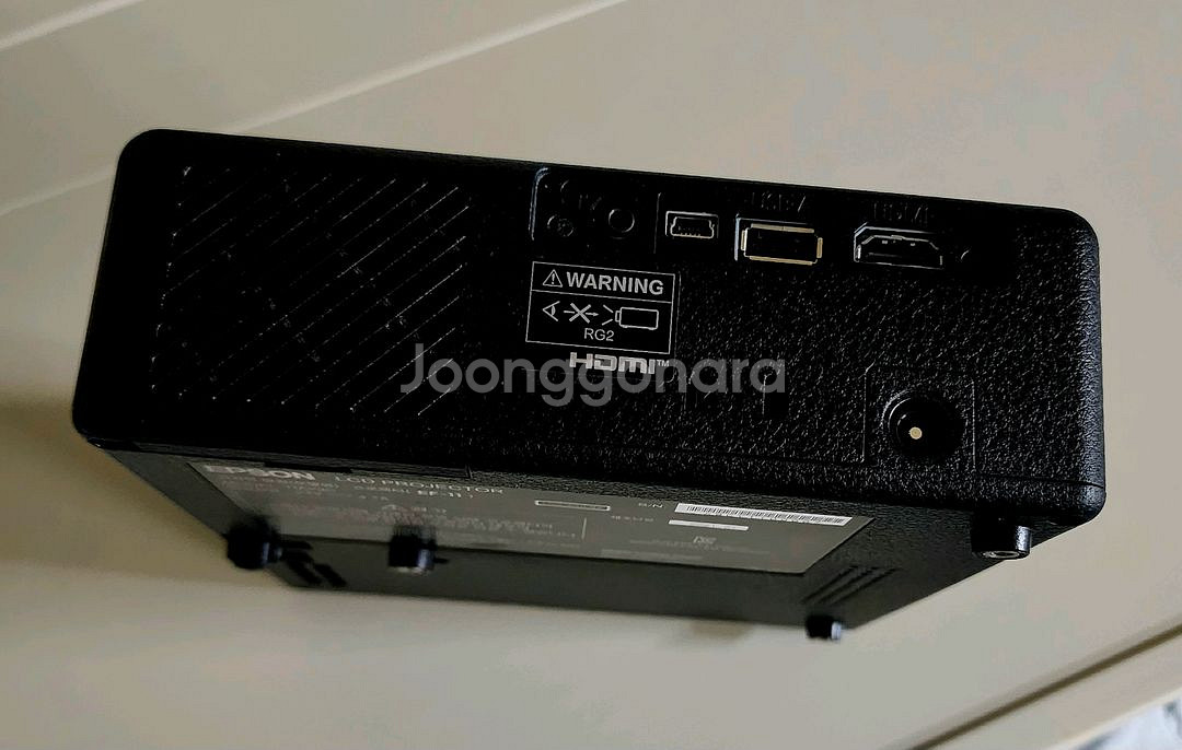 엡손 EF-11 빔프로젝터 빔프로젝트 + 빔스크린 + 앱손 동글이 ELPAP12 | 중고나라 - 안심되는 중고거래