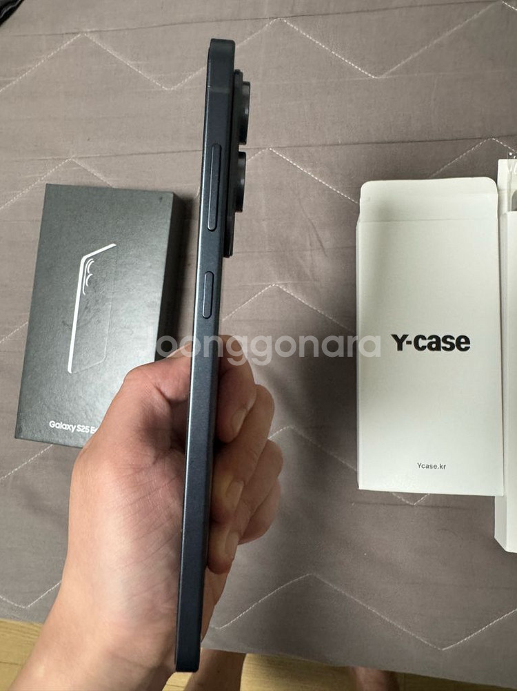 갤럭시 S25엣지 블랙 256 판매합니다 | 중고나라 - 안심되는 중고거래