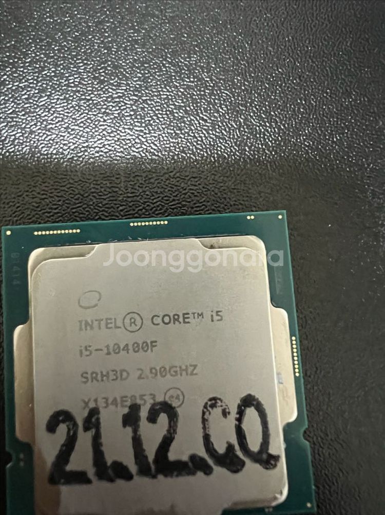 인텔 i5-10400F CPU 단품 | 중고나라 - 안심되는 중고거래