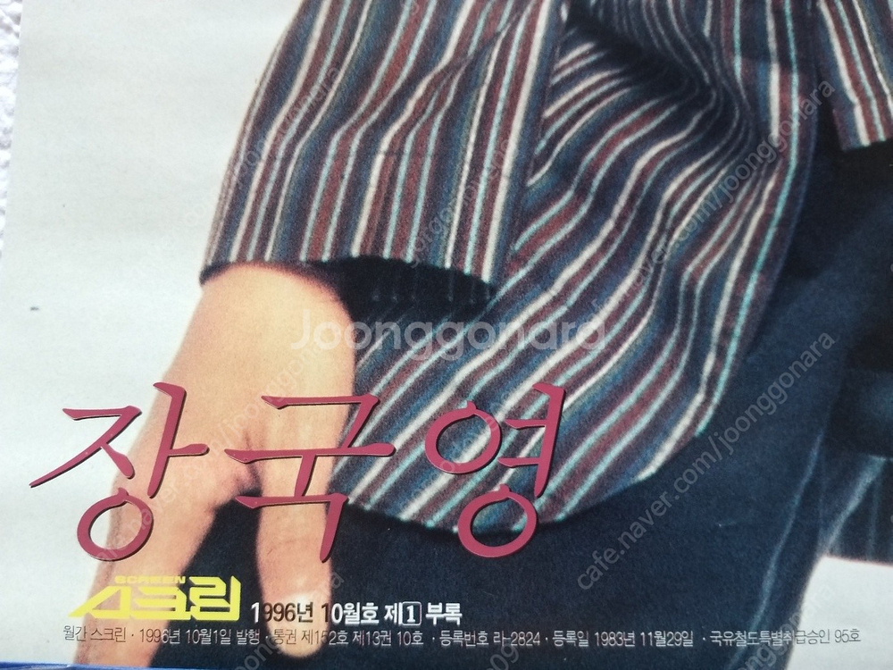 1996년 스크린 부록 장국영 THE FAN 로버트 드니로 웨슬리 스나입스 포스터 | 중고나라 - 안심되는 중고거래