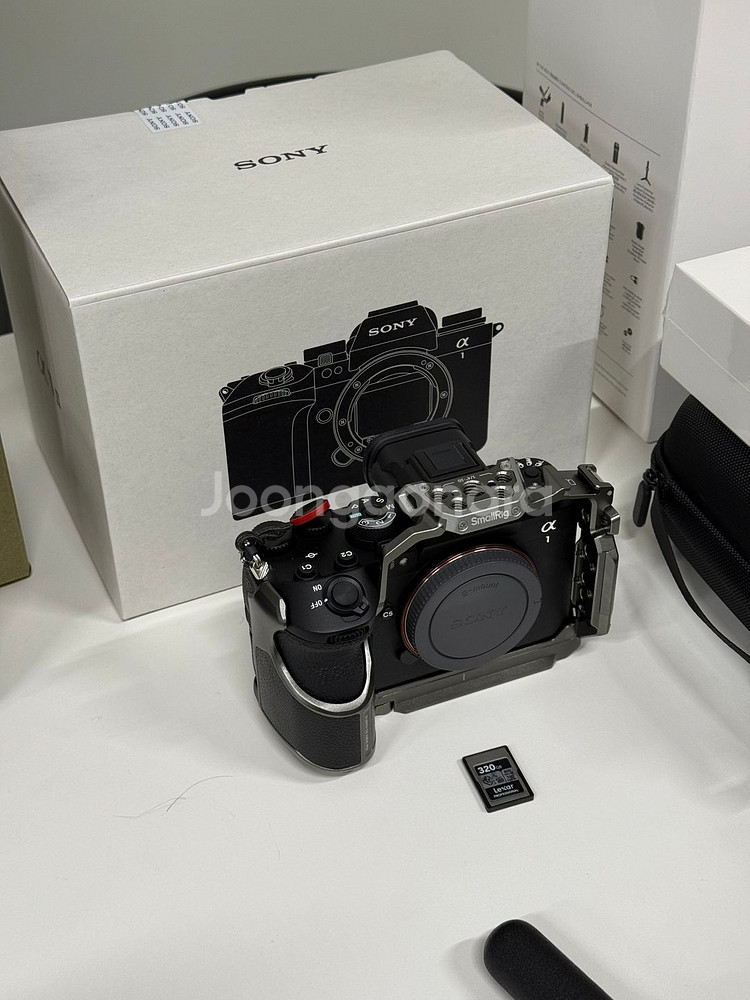 sony a1m2 팝니다. (스몰리그케이지 + 320GB A타입 메모리카드 포함) | 중고나라 - 안심되는 중고거래