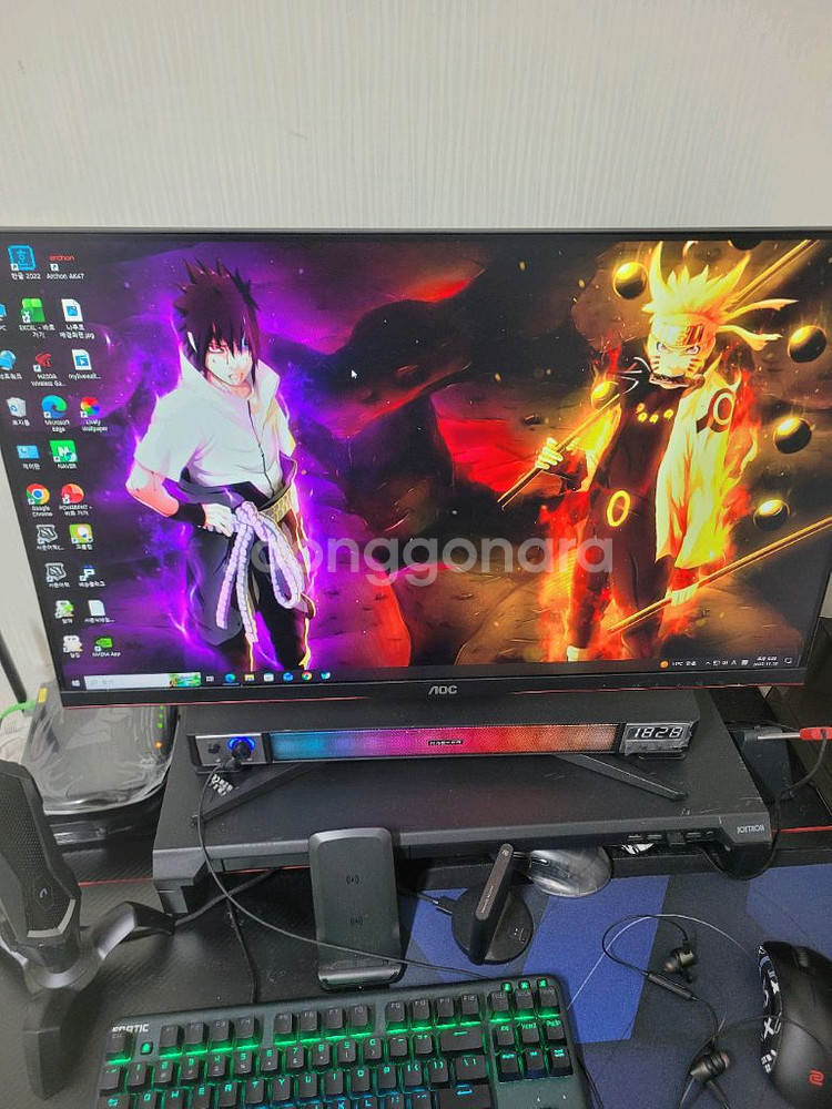 알파스캔 AOC 27인치 G2G4 144hz 모니터 내용참고 | 중고나라 - 안심되는 중고거래