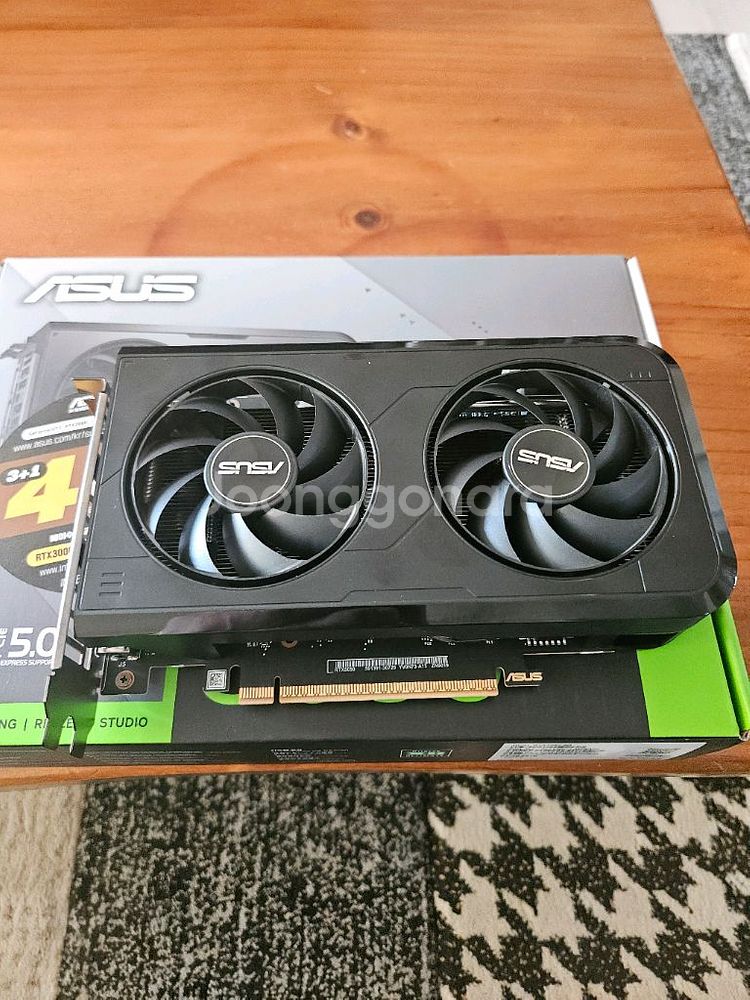 [ASUS] DUAL 지포스 RTX 5050 OC D6 8GB 인텍앤컴퍼니 | 중고나라 - 안심되는 중고거래