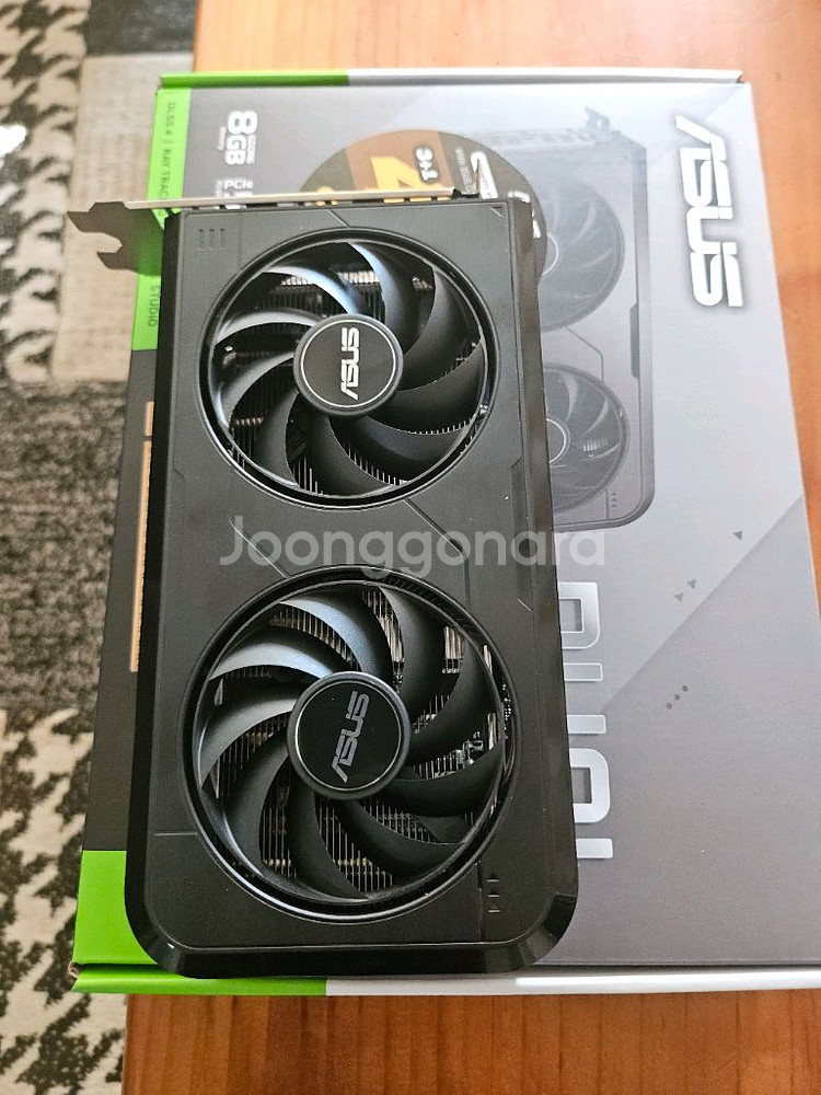 [ASUS] DUAL 지포스 RTX 5050 OC D6 8GB 인텍앤컴퍼니 | 중고나라 - 안심되는 중고거래