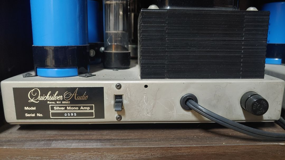 Quicksilver Audio: 'Silver mono amp' 명기 진공관 모노블록 앰프팝니다. | 중고나라 - 안심되는 중고거래