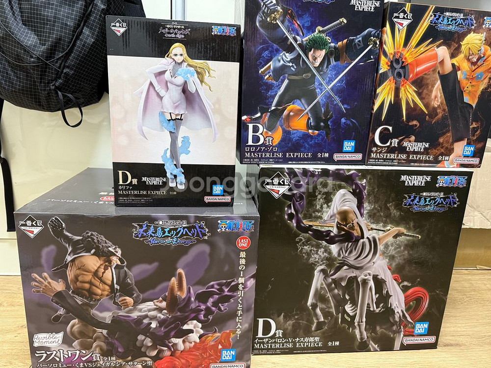 원피스 제일복권 상품 일괄 쿠마 라원상,b상 조로,c상 쌍디,d상오로성,d상칼리파 | 중고나라 - 안심되는 중고거래