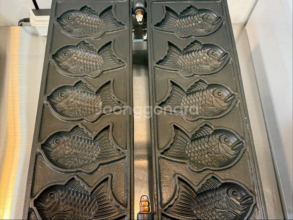 태양산업 전기 붕어빵 기계 5구 + 스텐 꽂이 + 붕어빵 봉투 | 중고나라 - 안심되는 중고거래