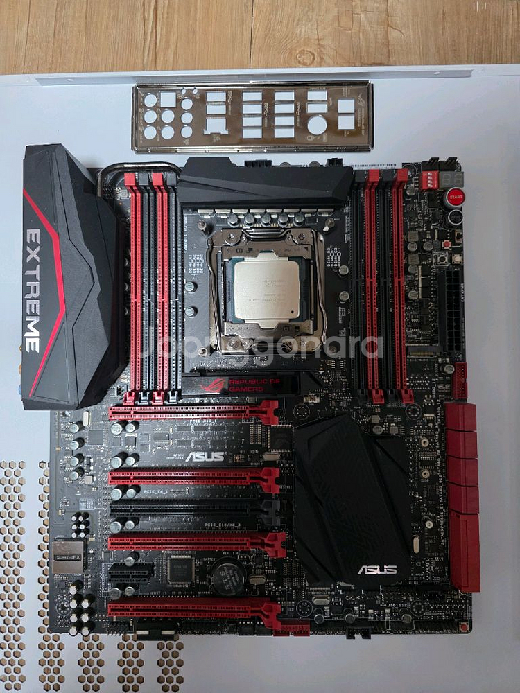 ASUS ROG X99 RAMPAGE V EXTREME + i7-5930K | 중고나라 - 안심되는 중고거래
