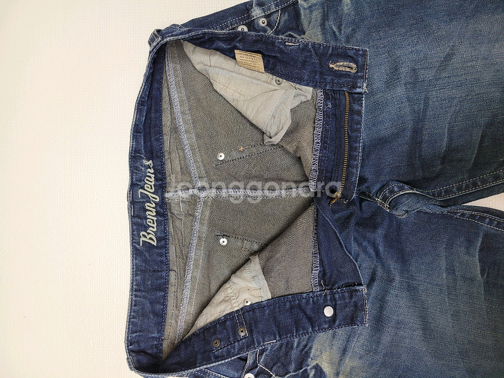 Brenn jeans 남자 워싱 청바지 30 다크블루 | 중고나라 - 안심되는 중고거래