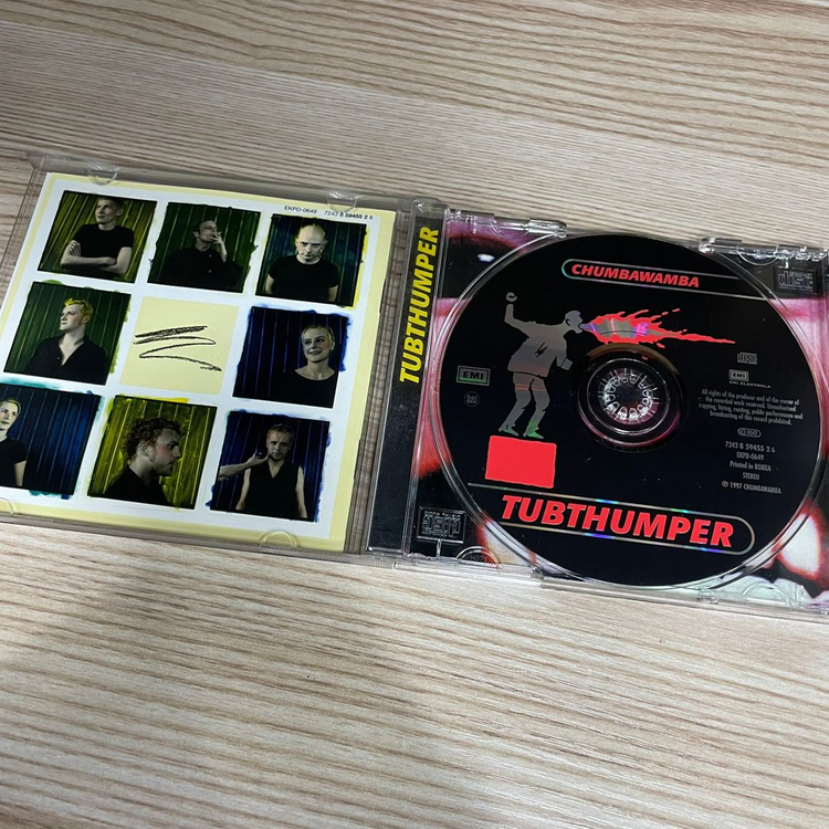 [중고음반/CD] 첨바왐바 Chumbawamba - TUBTHUMPER | 중고나라 - 안심되는 중고거래