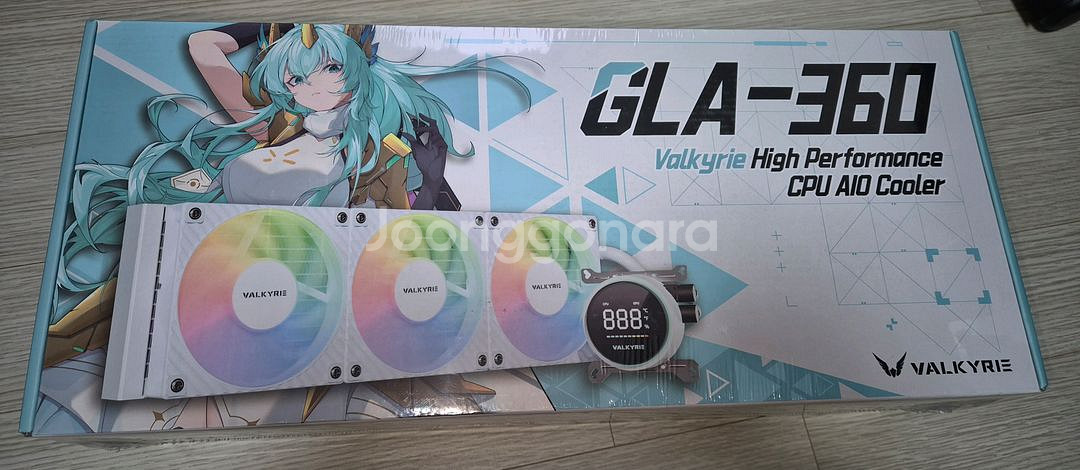 발키리 GLA-360 DIGITAL ARGB 화이트 3열 CPU 수냉쿨러 미개봉 | 중고나라 - 안심되는 중고거래