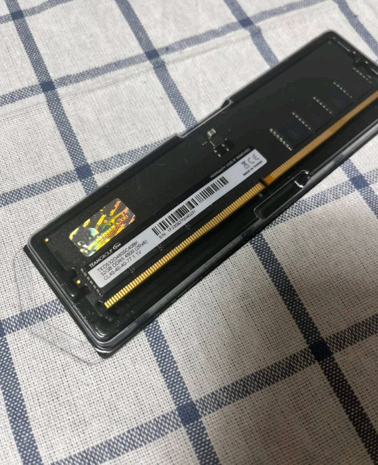 TEAMGROUP 팀그룹 DDR5 4800 32GB 램 | 중고나라 - 안심되는 중고거래