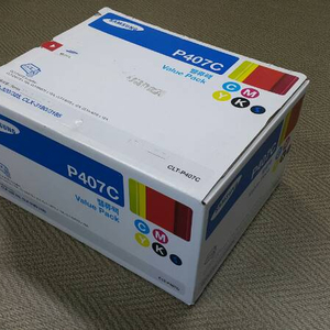 미개봉 삼성 칼라 토너 P407C 밸류팩 4색 | 프린터/복합기/잉크/토너 | 중고나라