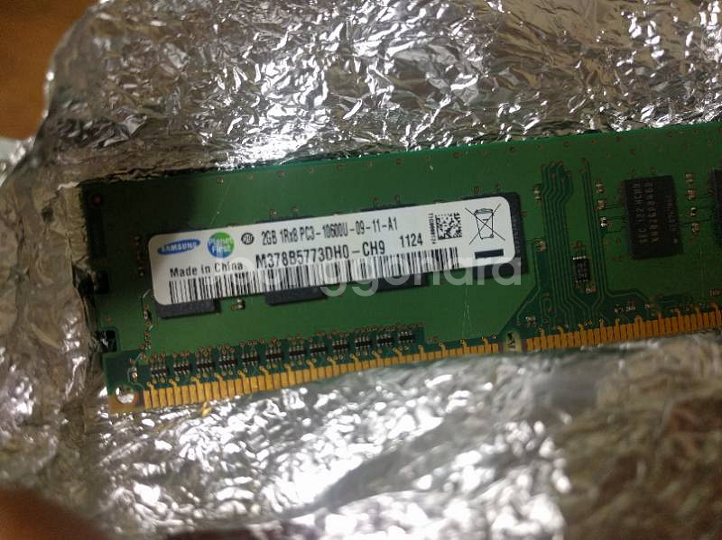 ddr3 2기가 2개 팝니다. | RAM/VGA/SOUND | 중고나라