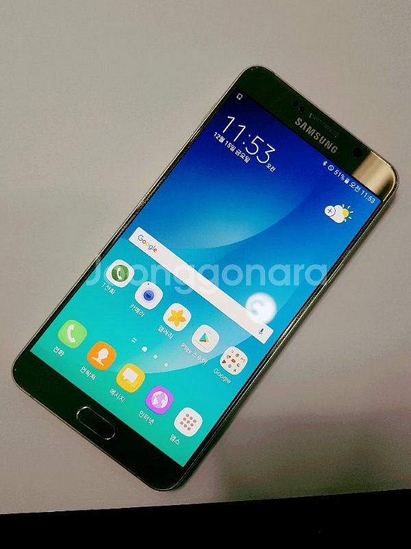 SKT 갤럭시 노트5 골드 32GB 판매합니다. | 삼성 | 중고나라
