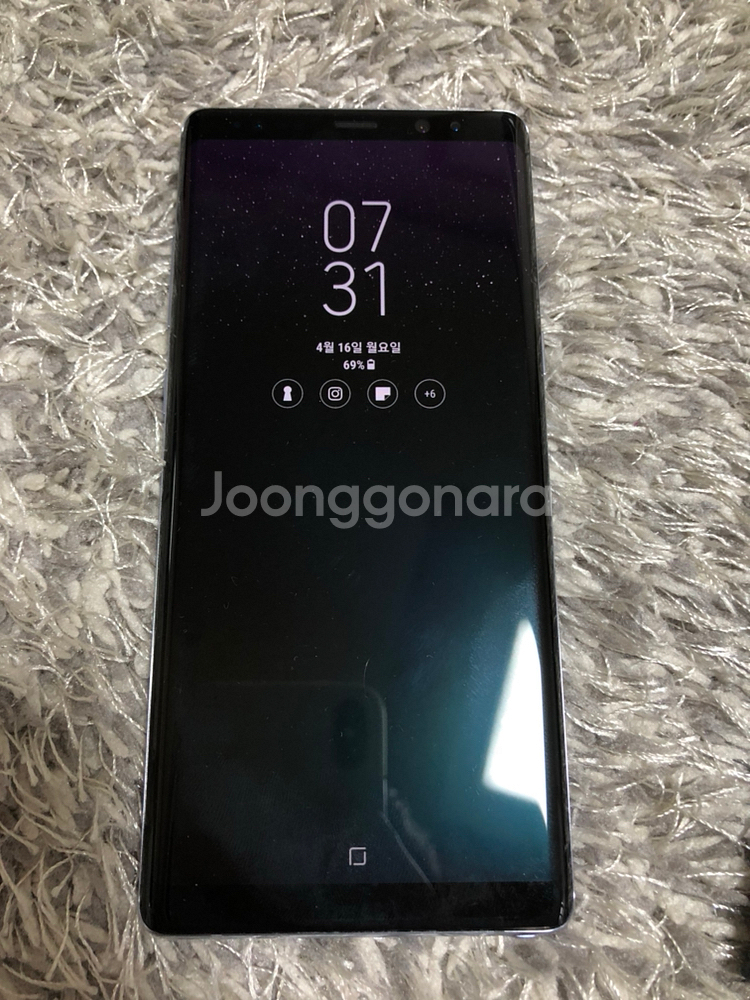 갤럭시노트8 오키드그레이 64기가 skt | 애플 | 중고나라
